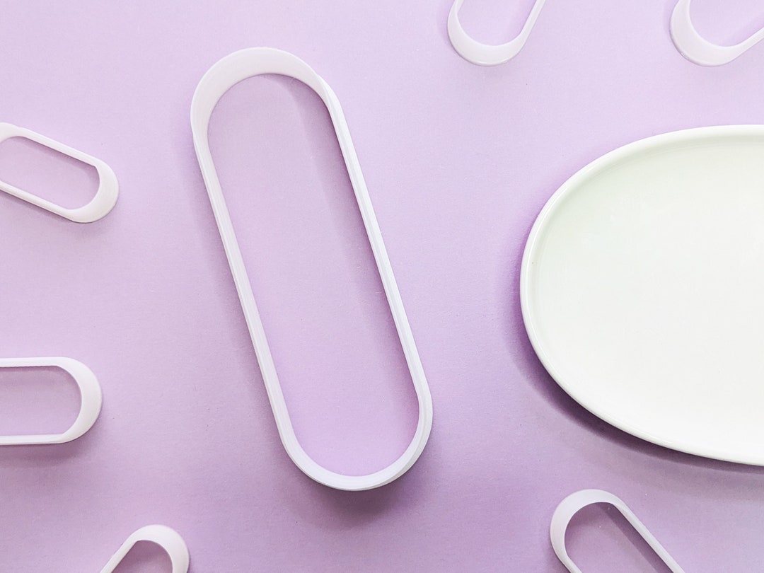 Pottery Cutters - Cookie Cutters, Fondant, Eclaire Shape Pottery Tools ...