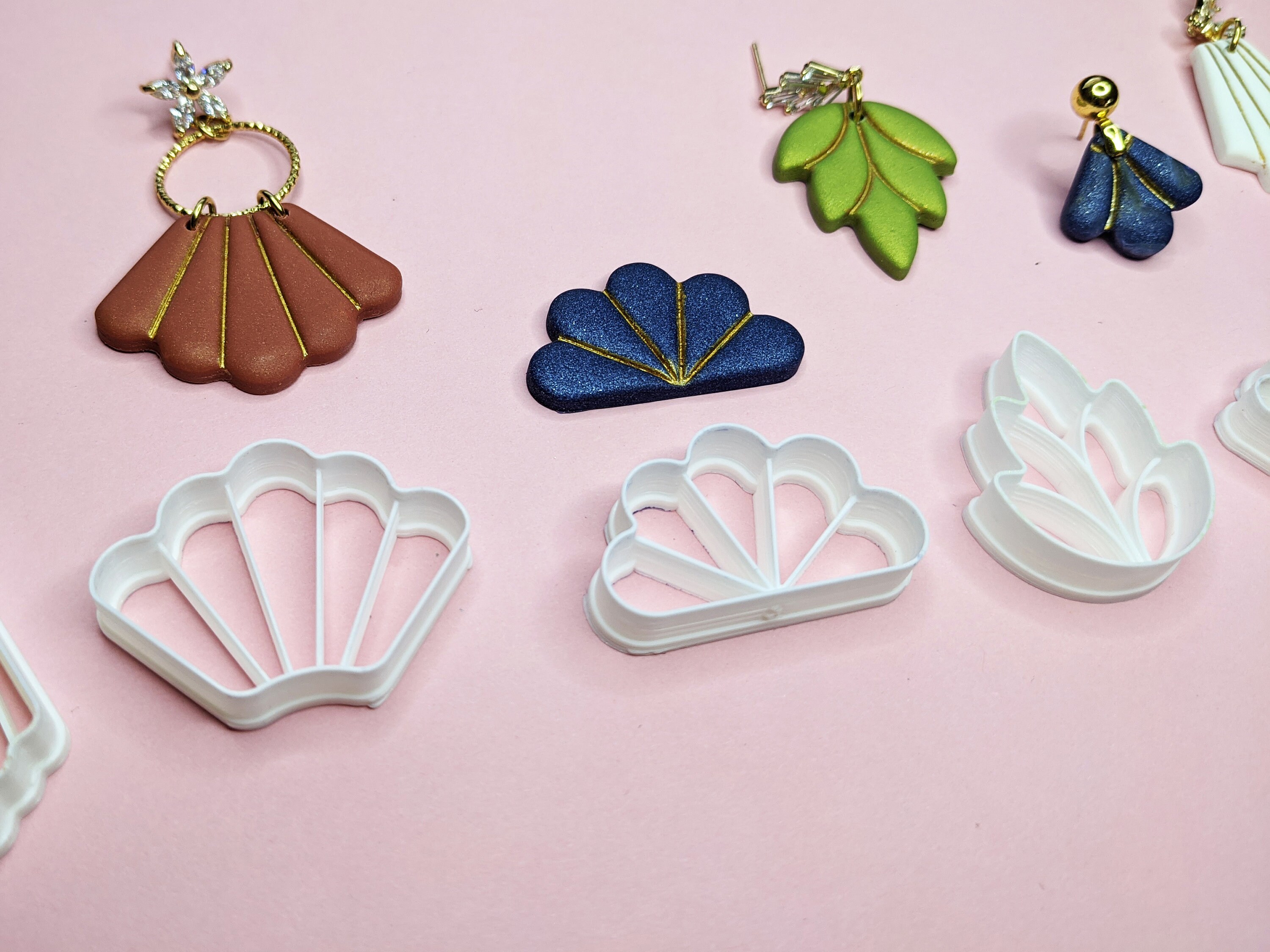 6 PCS Maxi Set Art Deco Style Cutters for Art Deco Earrings - Etsy