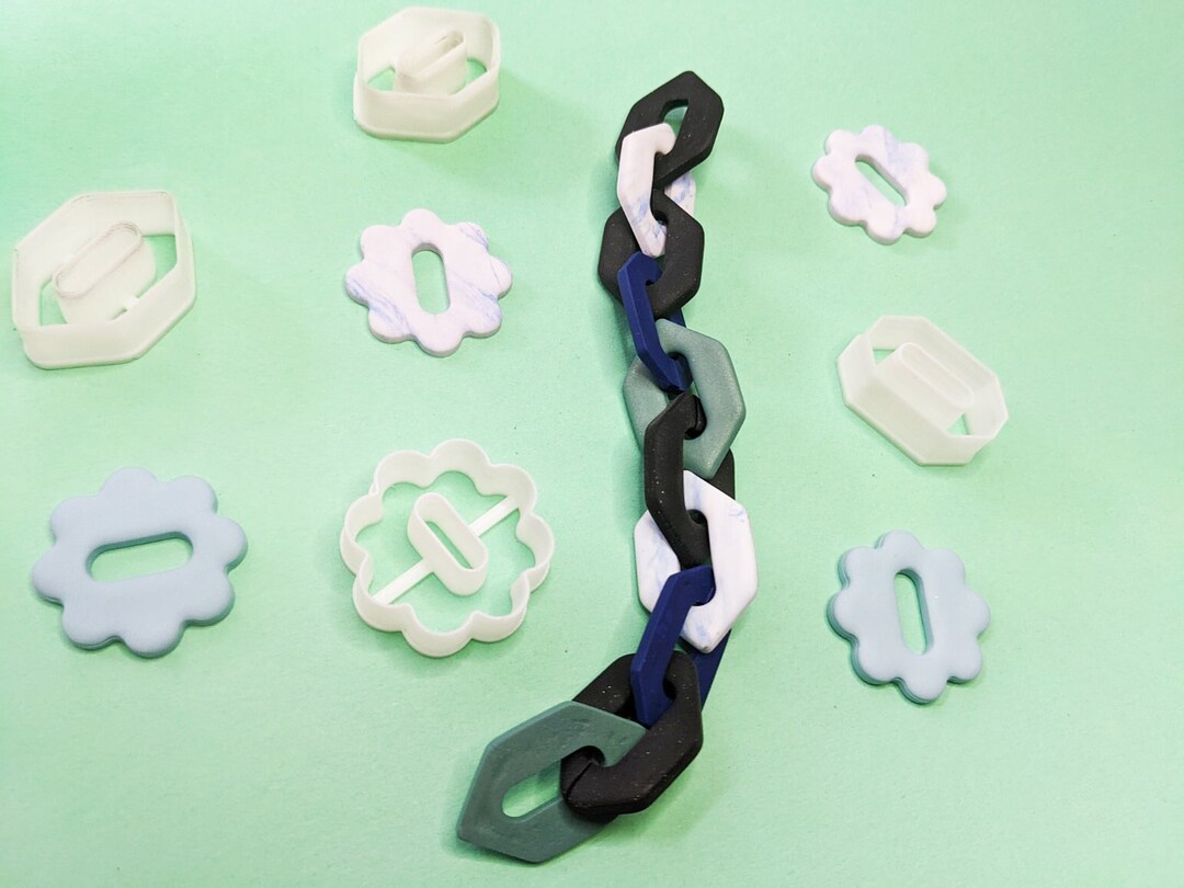 Asymmetric Link Chain Cutter - Chain Clay Cutter / Polymer Clay Tools ...