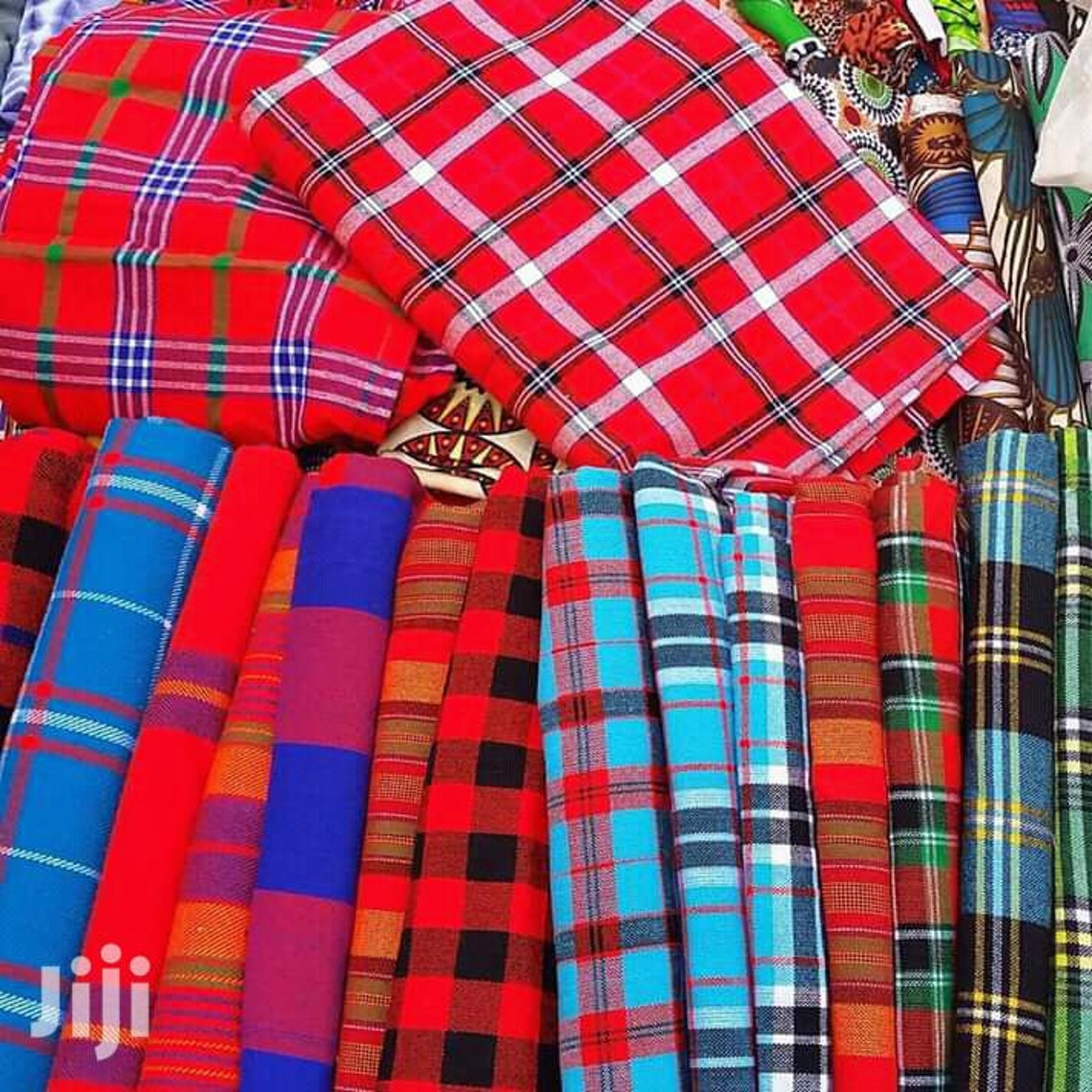 Ethnic african shuka/Masai fabric/ Masai shuka/Kenyan | Etsy