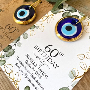Evil Eye Birthday Favors for Guests in Bulk, Adult Party Favors ...