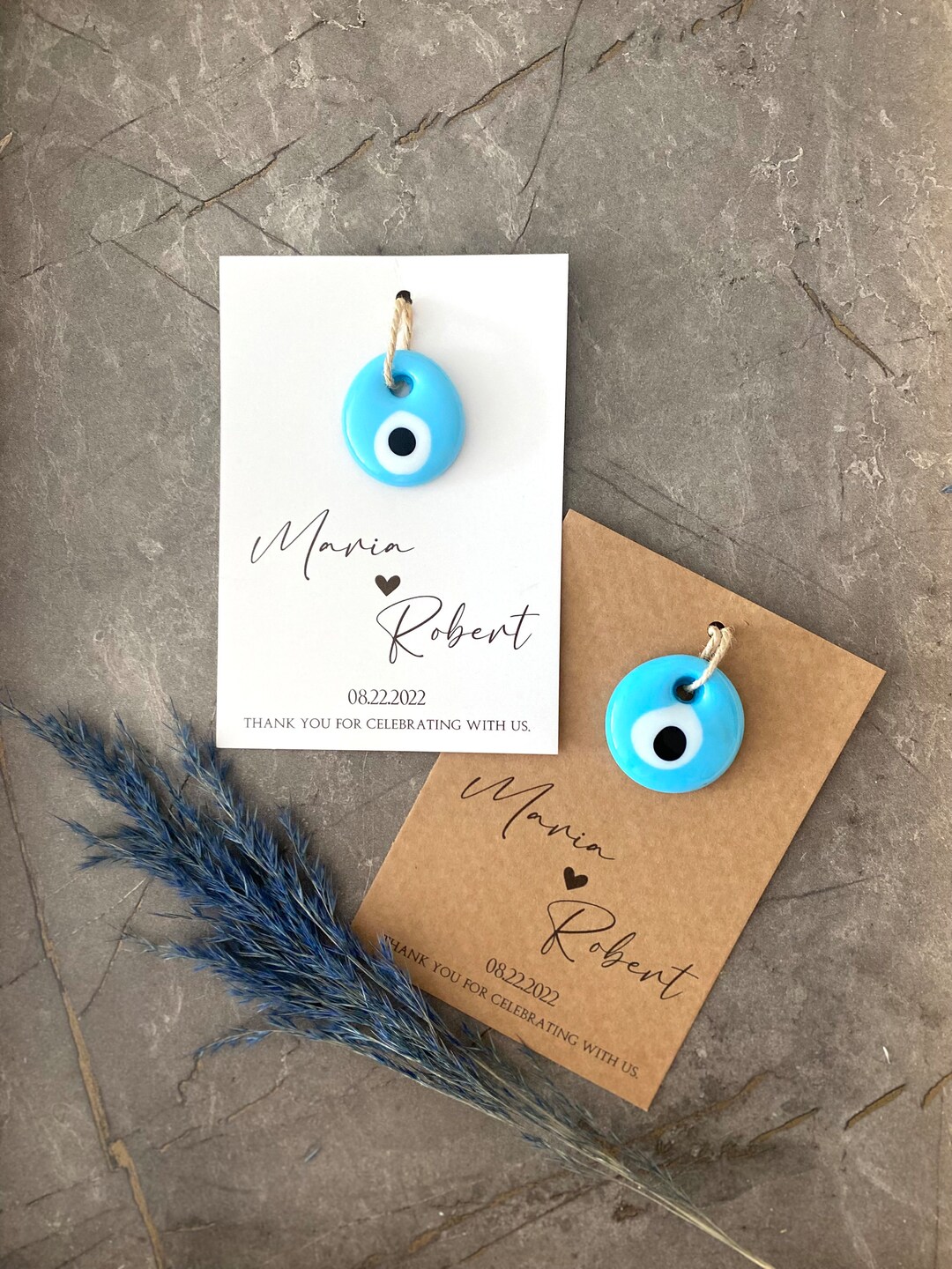 Evil Eye Wedding Favor, Bulk Gifs, Personalized Wedding Tags, Thank You ...