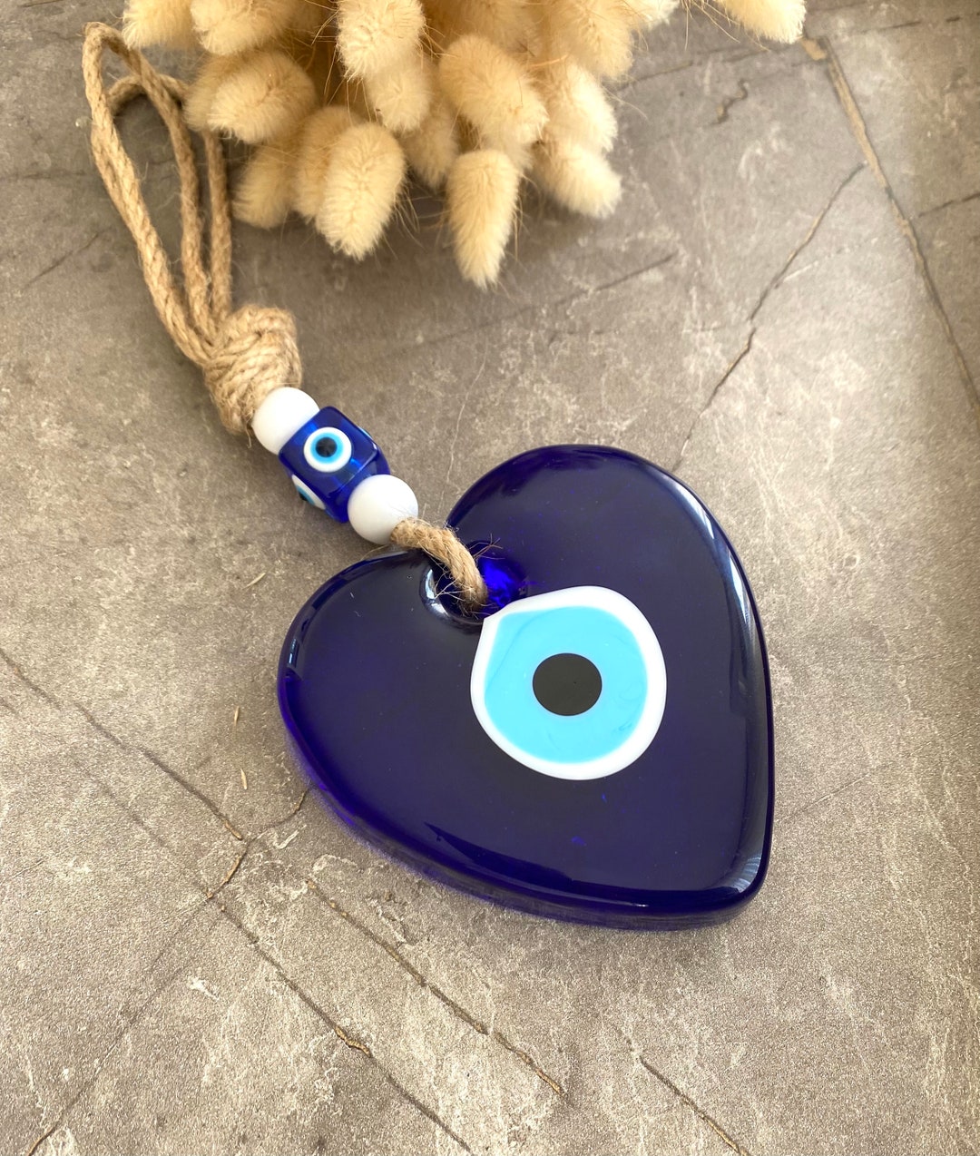 Evil Eye Wall Hanger - Handmade Nazar Boncuk - Bohemian Home Decoration ...