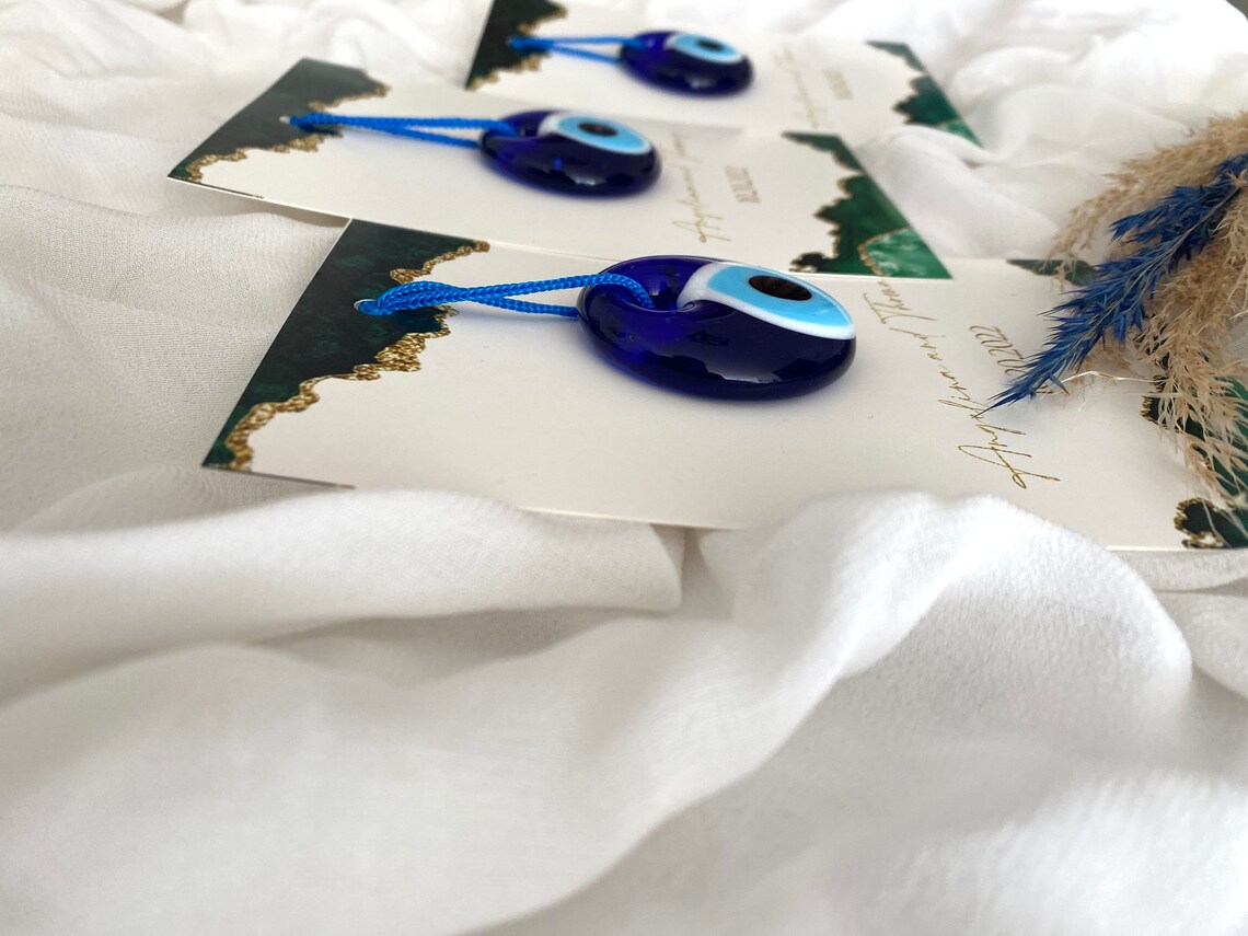 Emerald Green Watercolor İnvitations Wedding Evil Eye Favors | Etsy