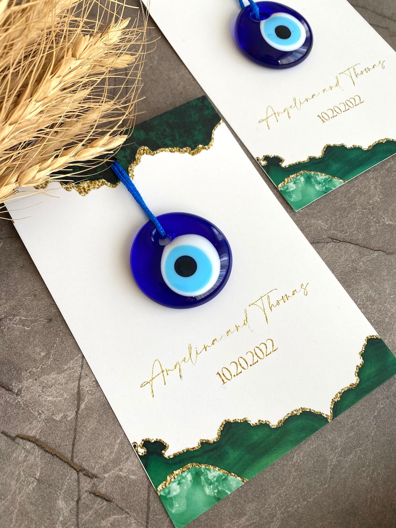 Emerald Green Watercolor Invitations, Wedding Favors for Guests, Bulk ...