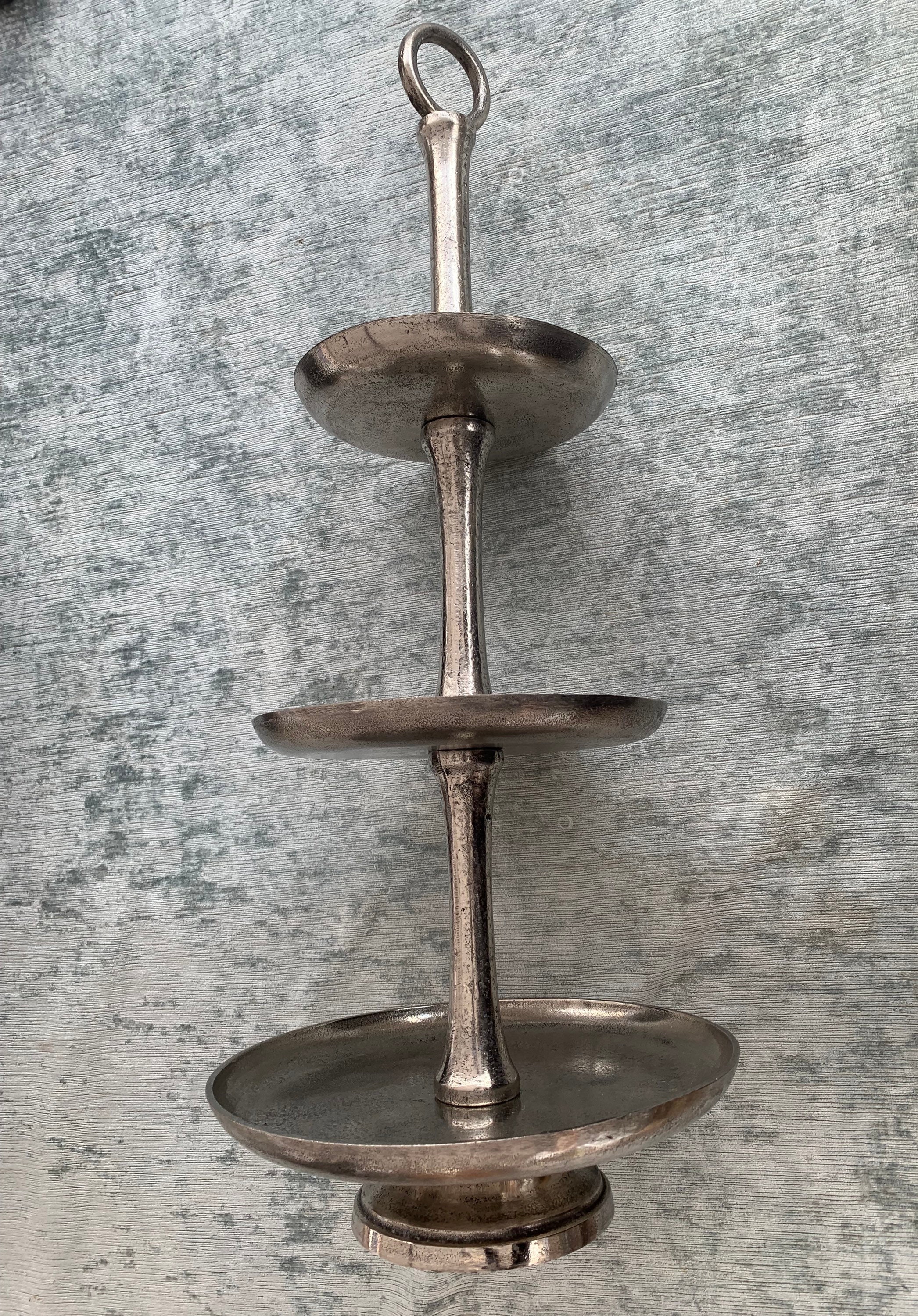 Fulani Aluminium 3 Tier Metal Cake Stand | Etsy