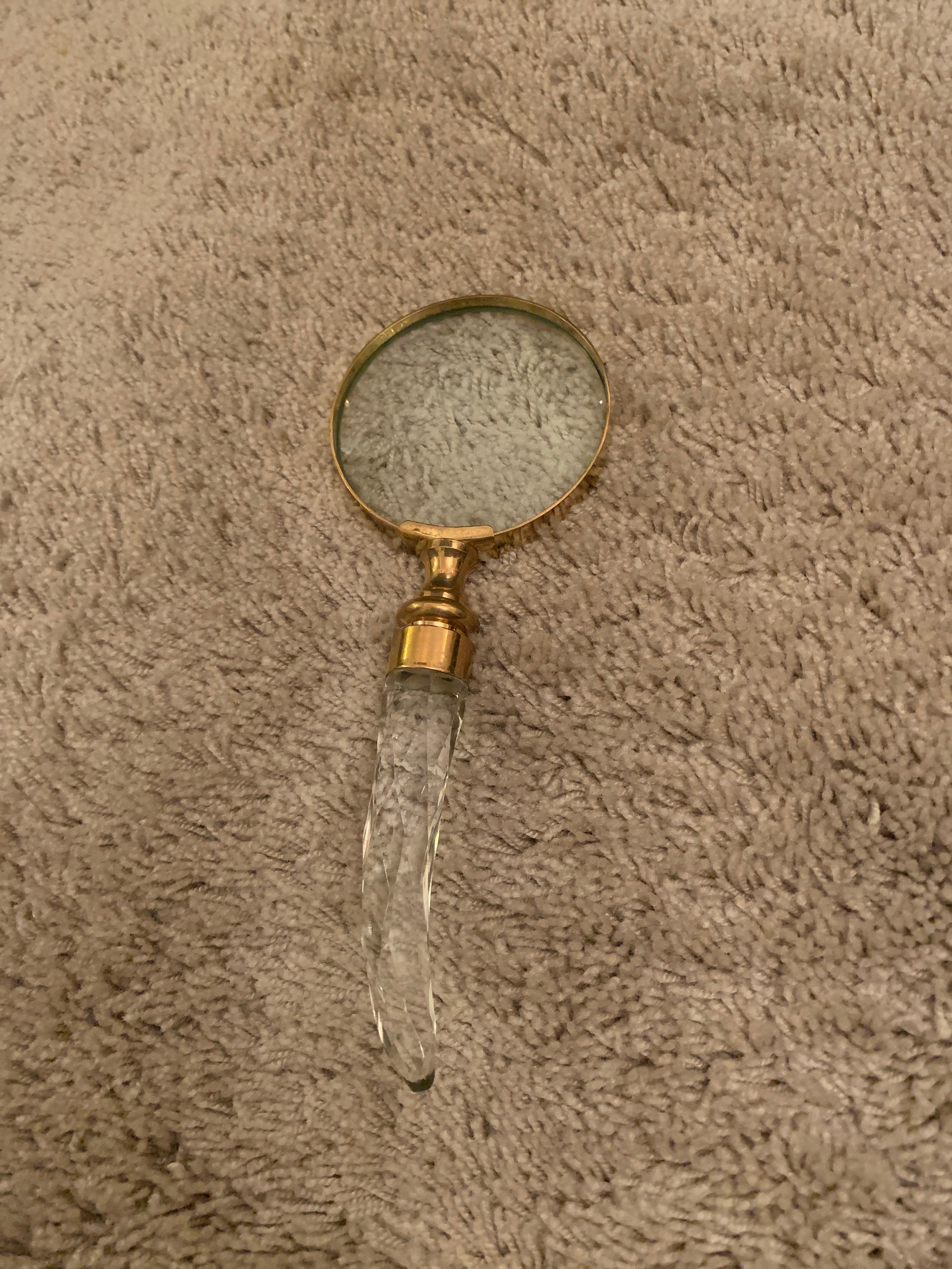 Crystal Magnifying Glass - Etsy