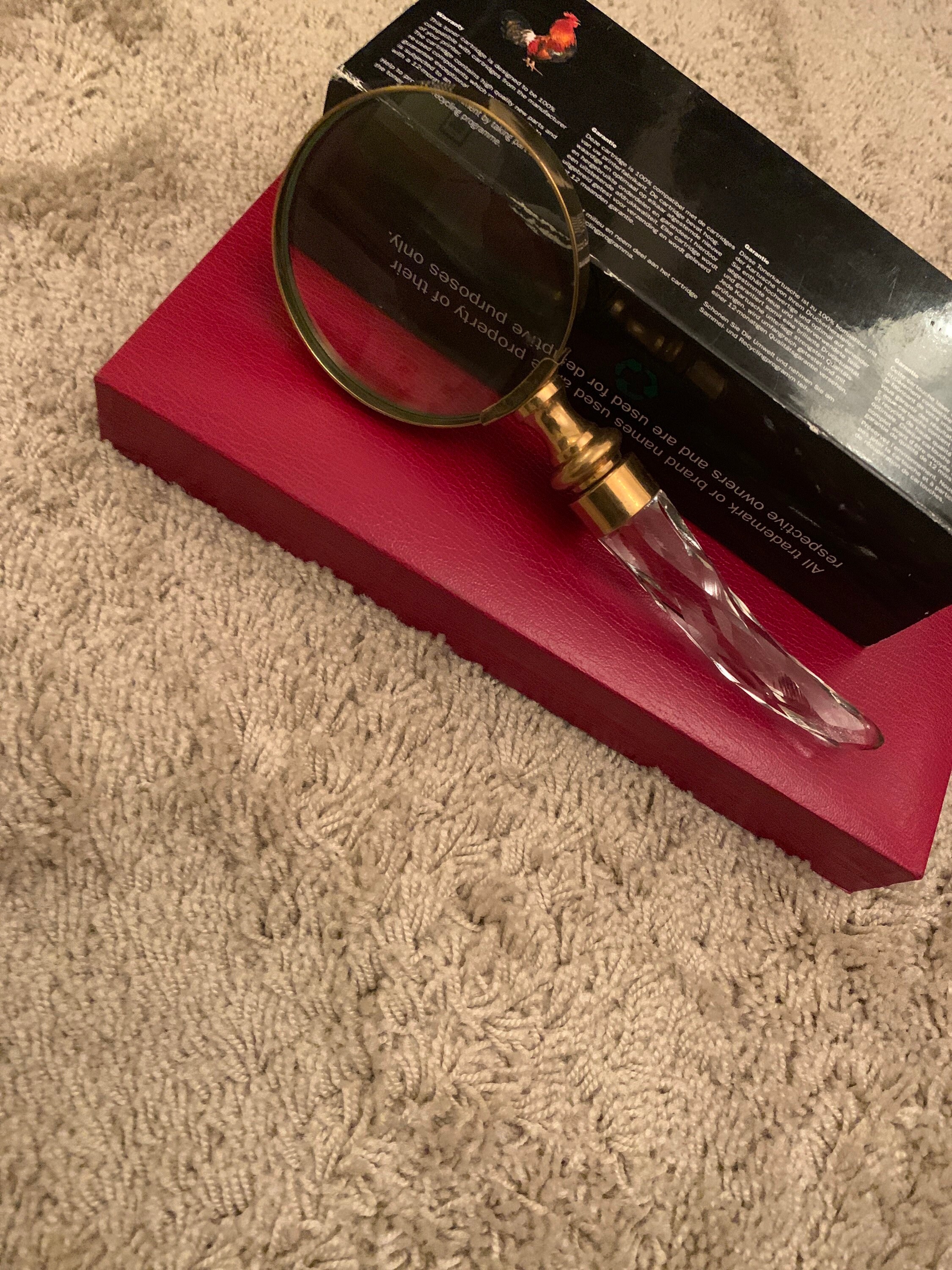 Crystal Magnifying Glass - Etsy