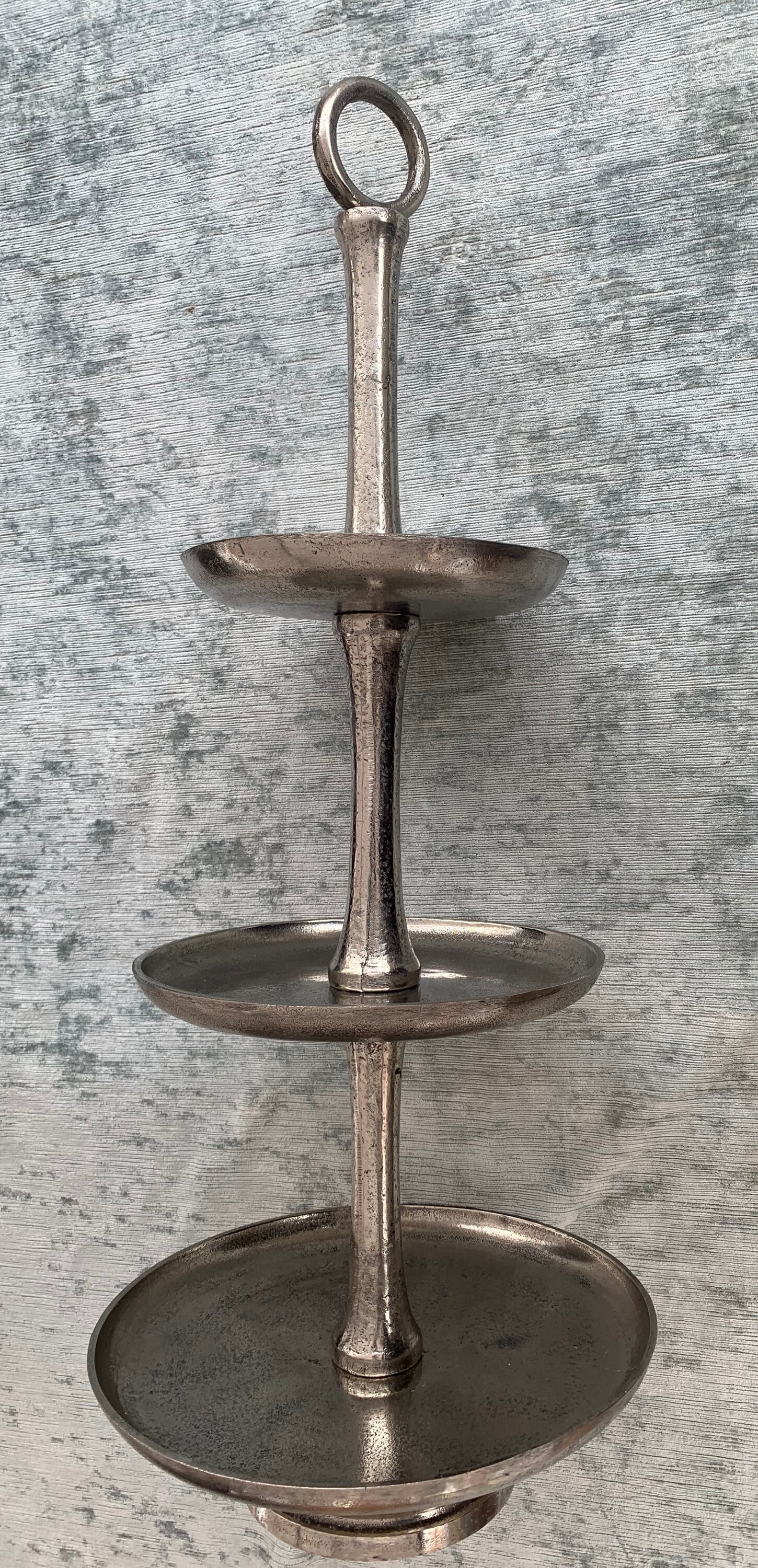 Fulani Aluminium 3 Tier Metal Cake Stand | Etsy