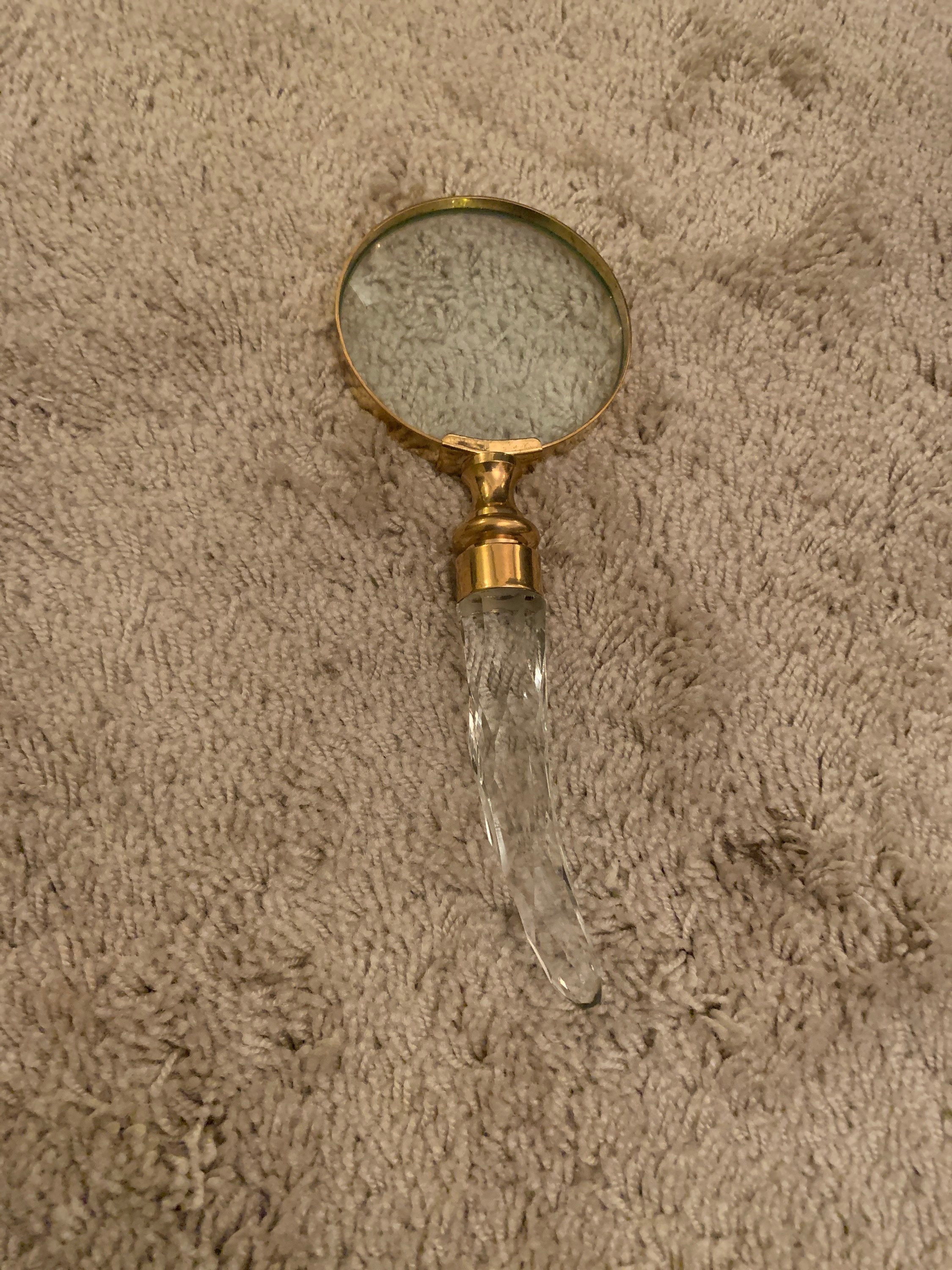 Crystal Magnifying Glass - Etsy