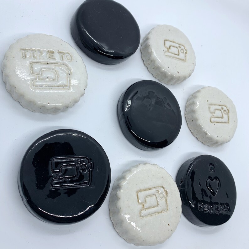 Black and White Sewing Pattern Weights Set of 8 - Etsy Australia