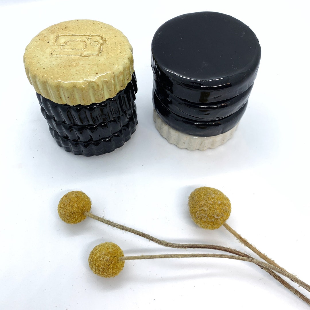 Black, White and Yellow Sewing Pattern Weights Set of 8 - Etsy Australia