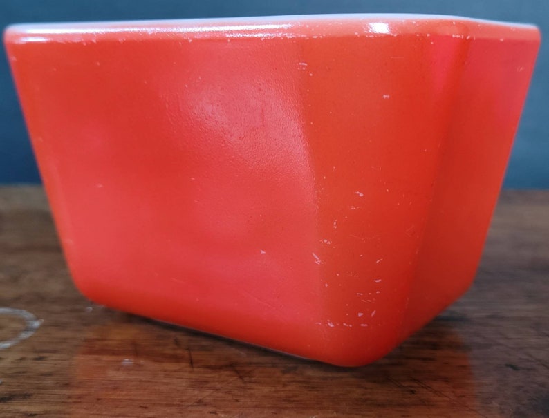 Refrigerator Dishes Primary Colors Pyrex 501 & 502 Red Blue - Etsy