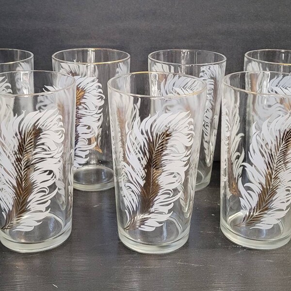 Feather Wine Glasses - Etsy