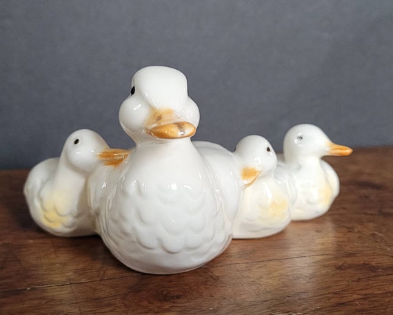 Goebel Ducks 32 040 Duck Family Mother and Ducklings Swimming - Etsy