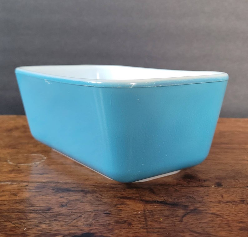 Refrigerator Dishes Primary Colors Pyrex 501 & 502 Red Blue - Etsy