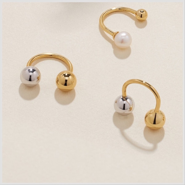 Barbell Earrings - Etsy