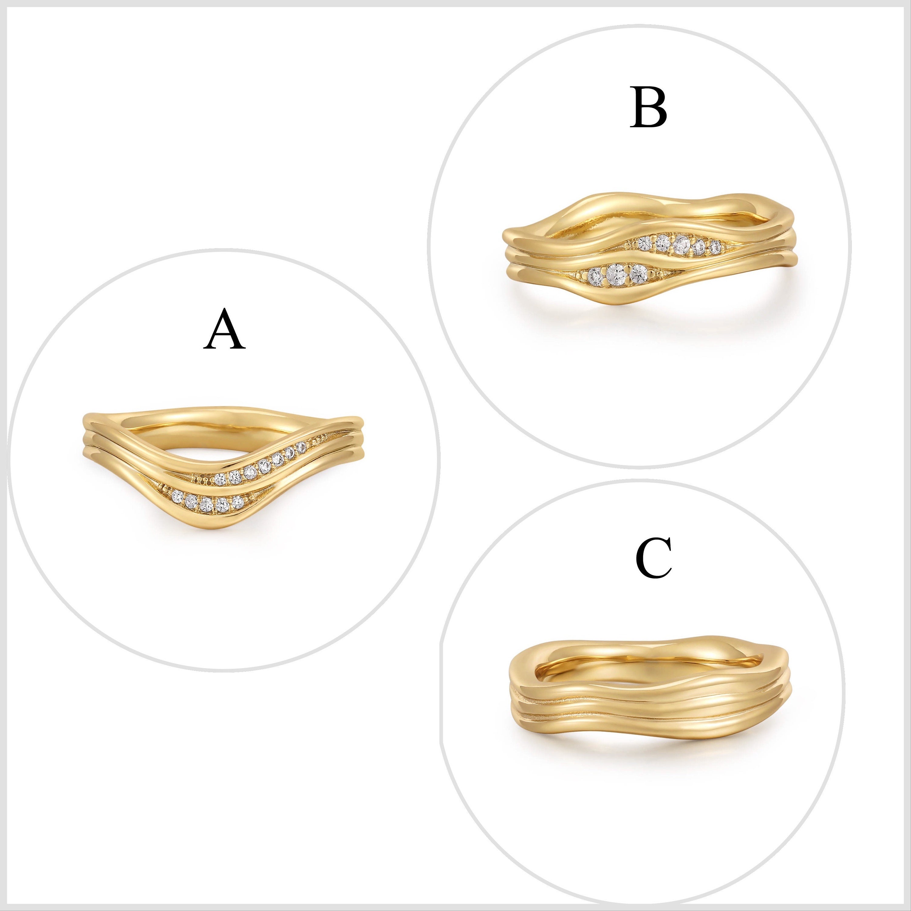 Statement Gold Rings for Women, Tarnish Resistant and Handcrafted Rings ...