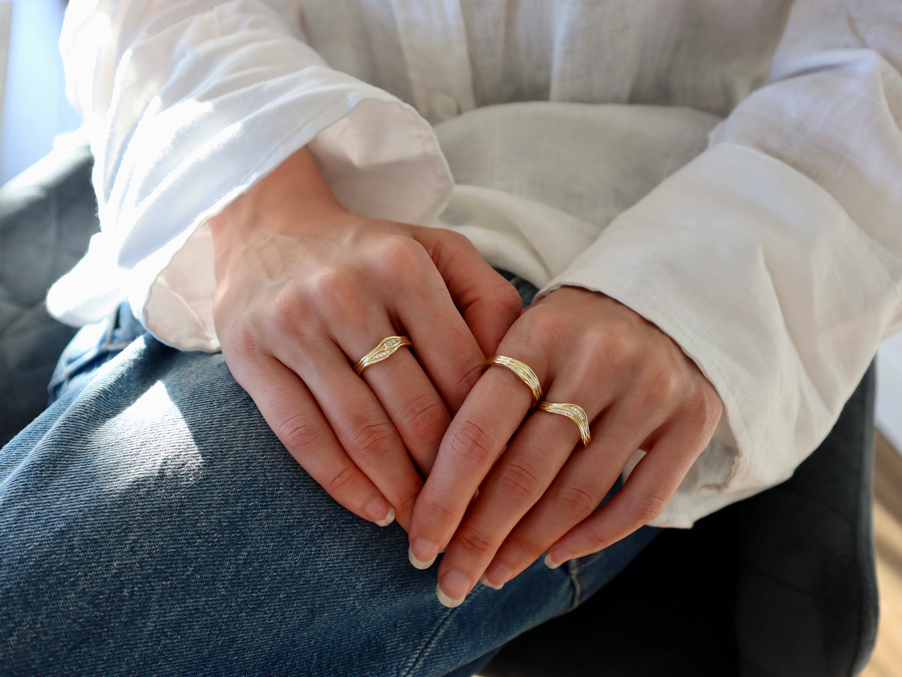 Statement Gold Rings for Women, Tarnish Resistant and Handcrafted Rings ...