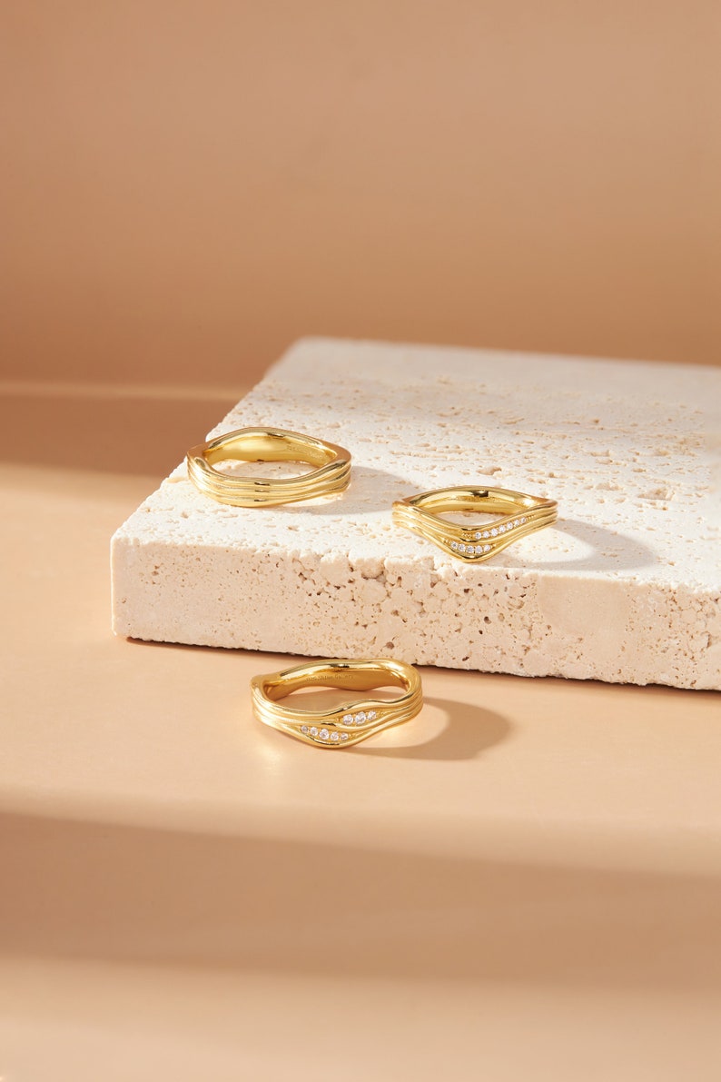 Statement Gold Rings for Women, Tarnish Resistant and Handcrafted Rings ...