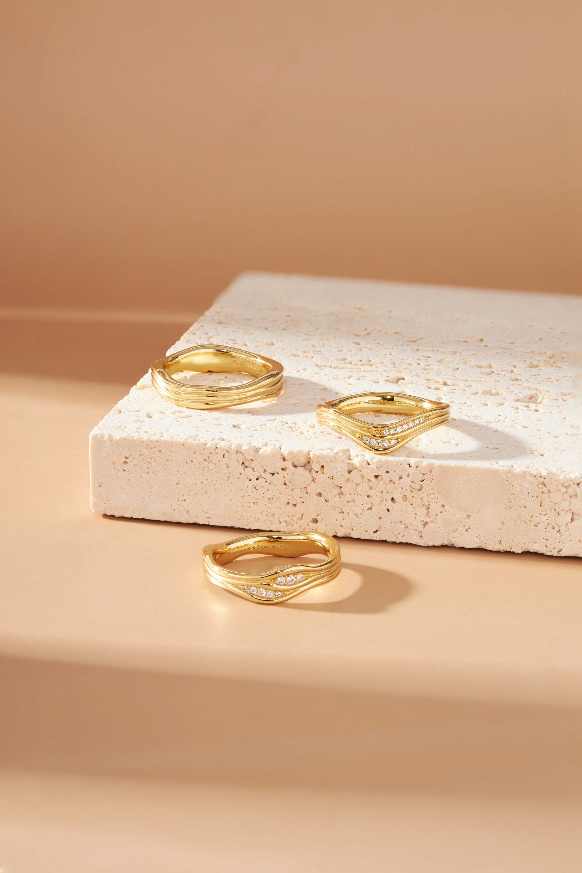 Statement Gold Rings for Women, Tarnish Resistant and Handcrafted Rings ...