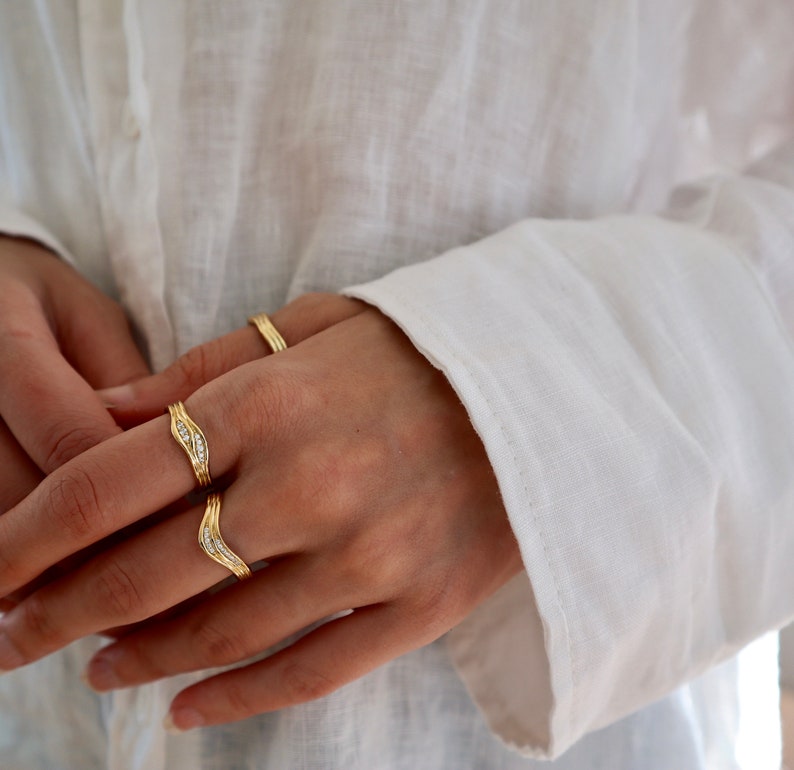 Statement Gold Rings for Women, Tarnish Resistant and Handcrafted Rings ...