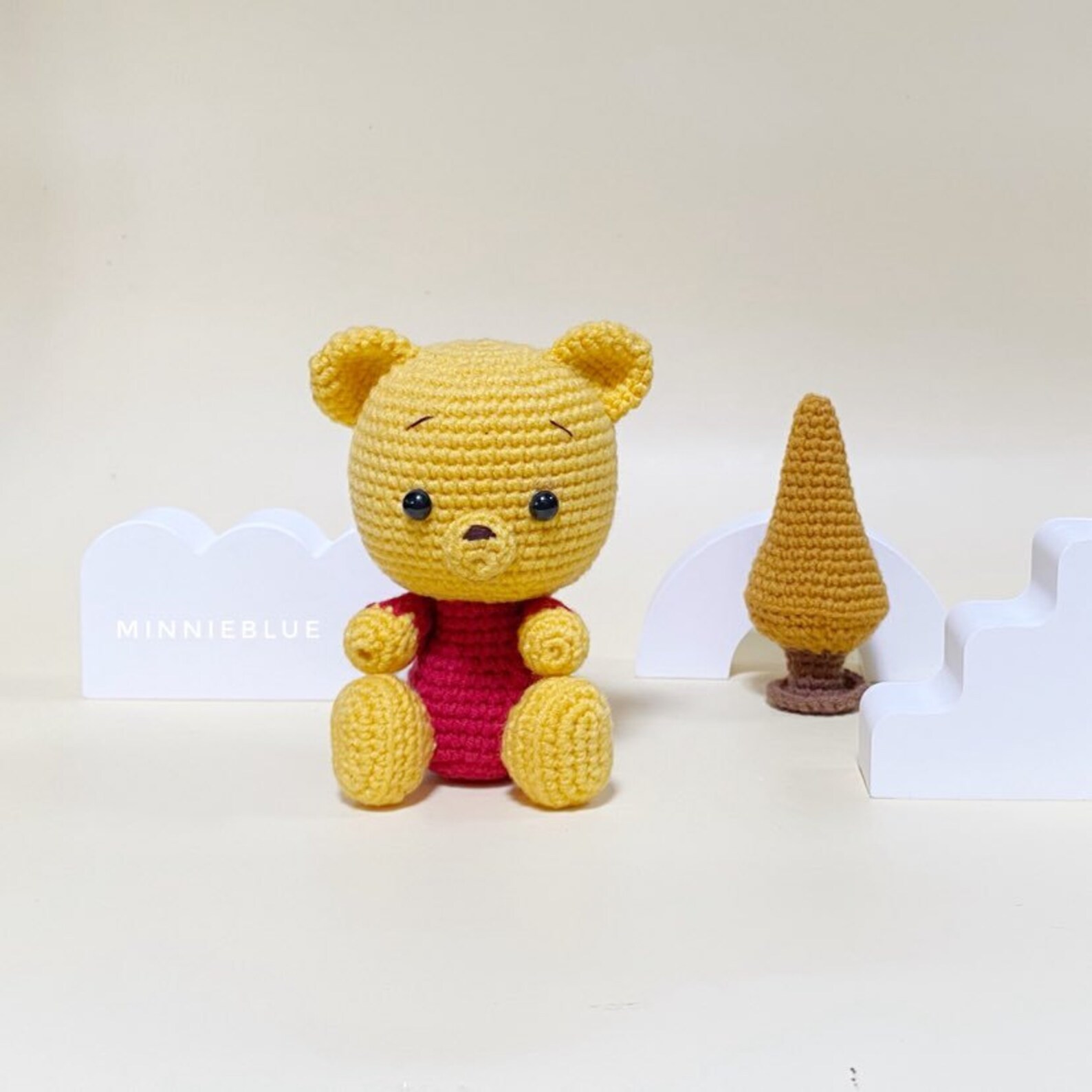 Pooh Crochet Pattern, Crochet Winnie the Pooh, Amigurumi Pooh, Crochet ...