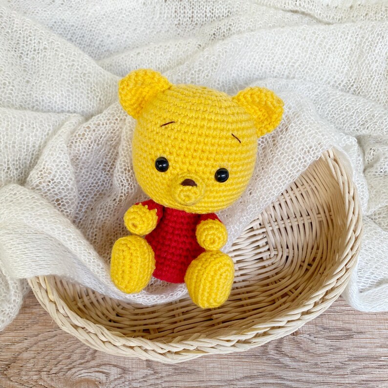 Pooh Crochet Pattern Crochet Winnie the Pooh Amigurumi Pooh - Etsy