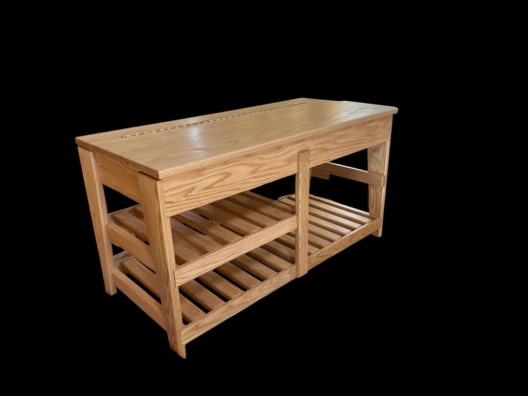 Wolcott Boot Bench With Storage - Etsy