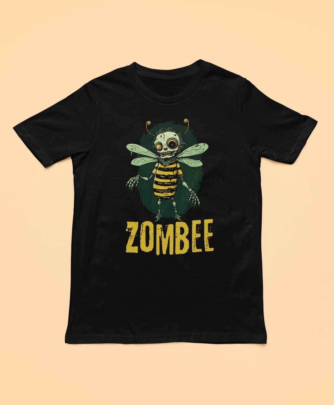 Zombie Zombie Bee Unisex T-shirt Dead Undead Nightmare Insect Tee Funny ...