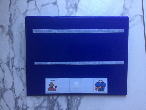 PECS Boardmaker A4 Card Storage and Communication Folder for - Etsy