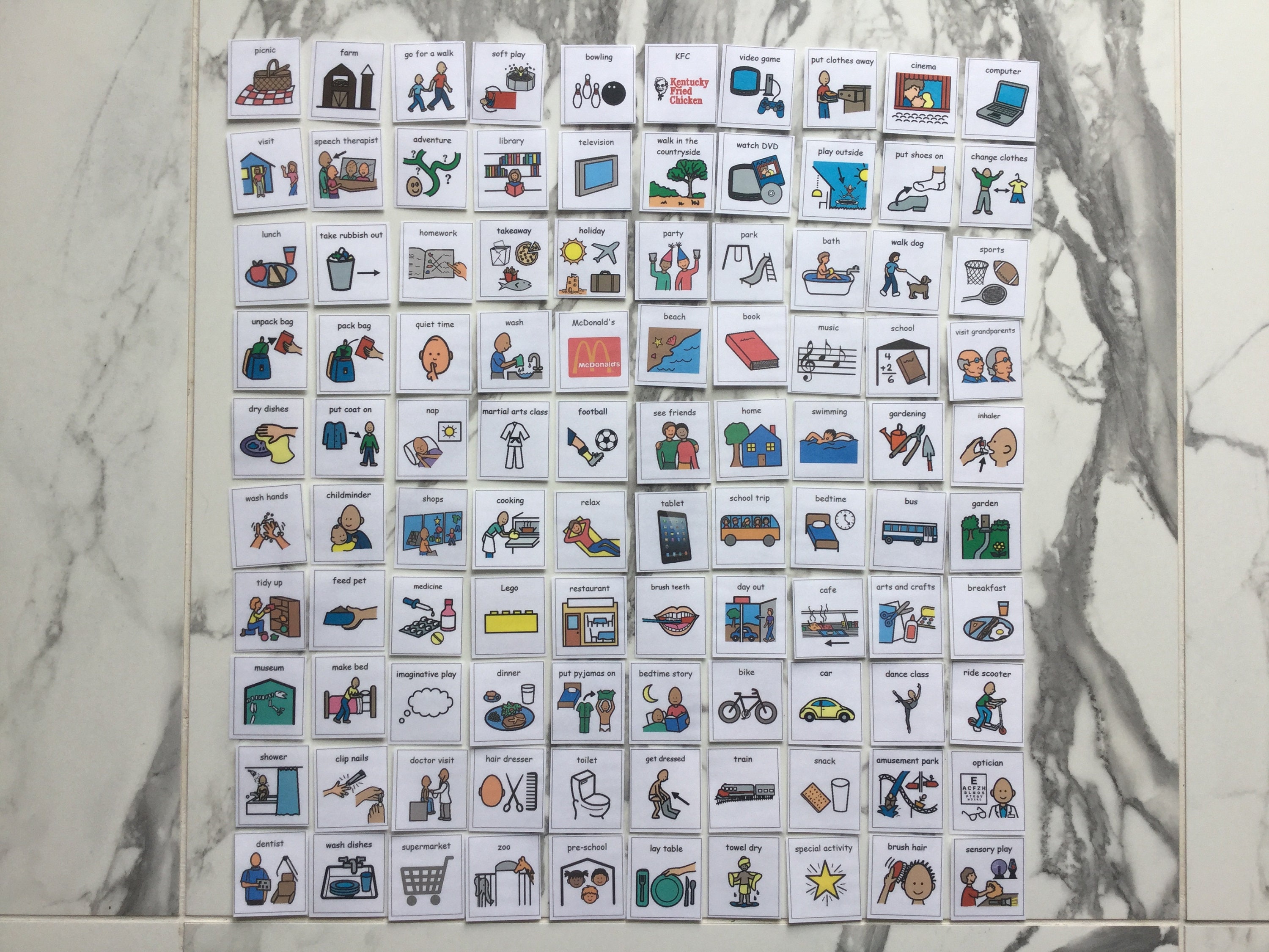 PECS Boardmaker School Day Planner & Schedule Cards for - Etsy UK