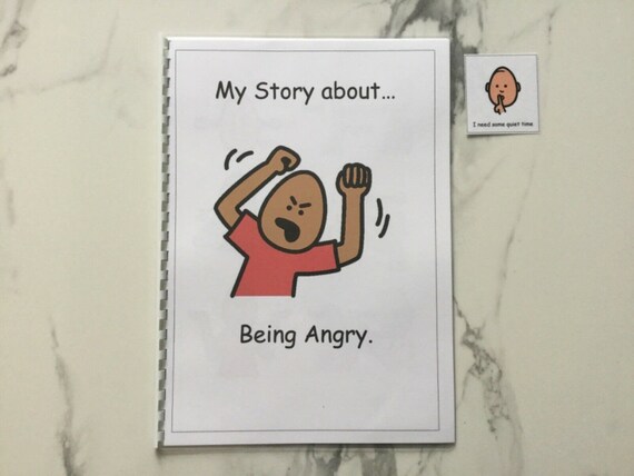 Anger Management Social Story With PCS PECS Boardmaker Images - Etsy UK
