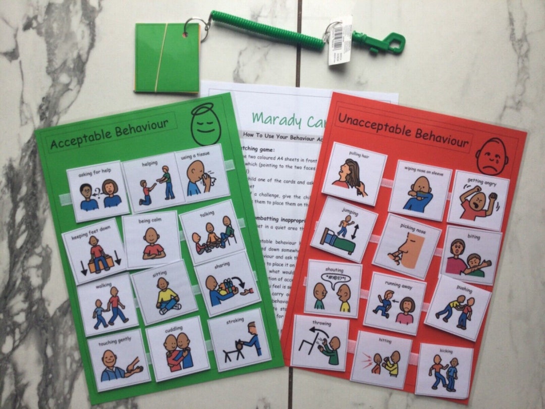 PECS Boardmaker Behaviour Activity Pack for autism ADHD - Etsy Österreich