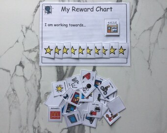 Autism Reward Chart | Etsy UK