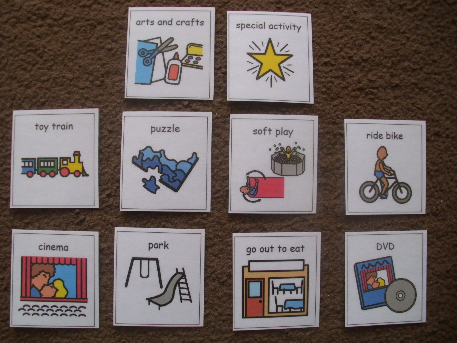 PECS Boardmaker Reward Chart for Autism SEN Visual Learning - Etsy Canada