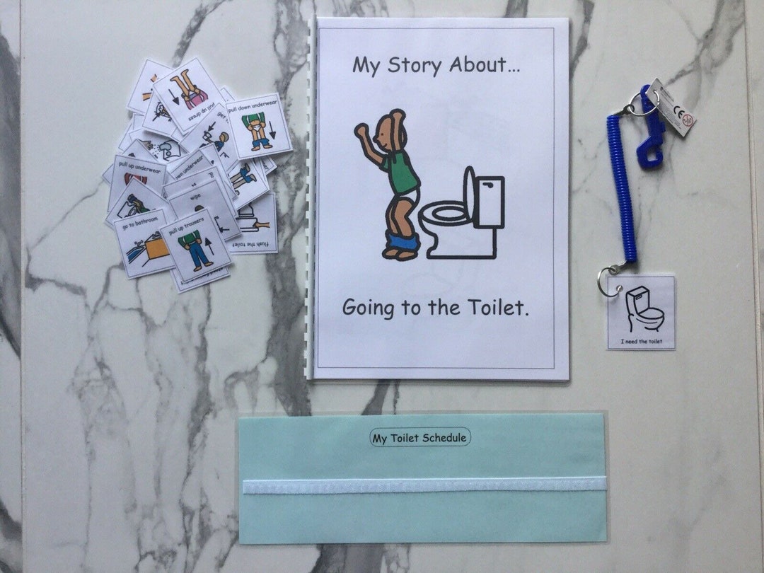 PECS Boardmaker Toilet Training Social Story & Schedule for - Etsy UK