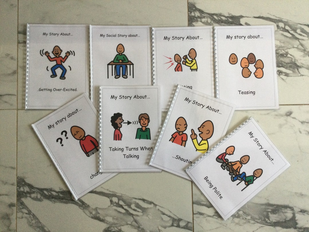 Social Stories Over 30 Subjects to Choose From, PCS PECS Boardmaker ...