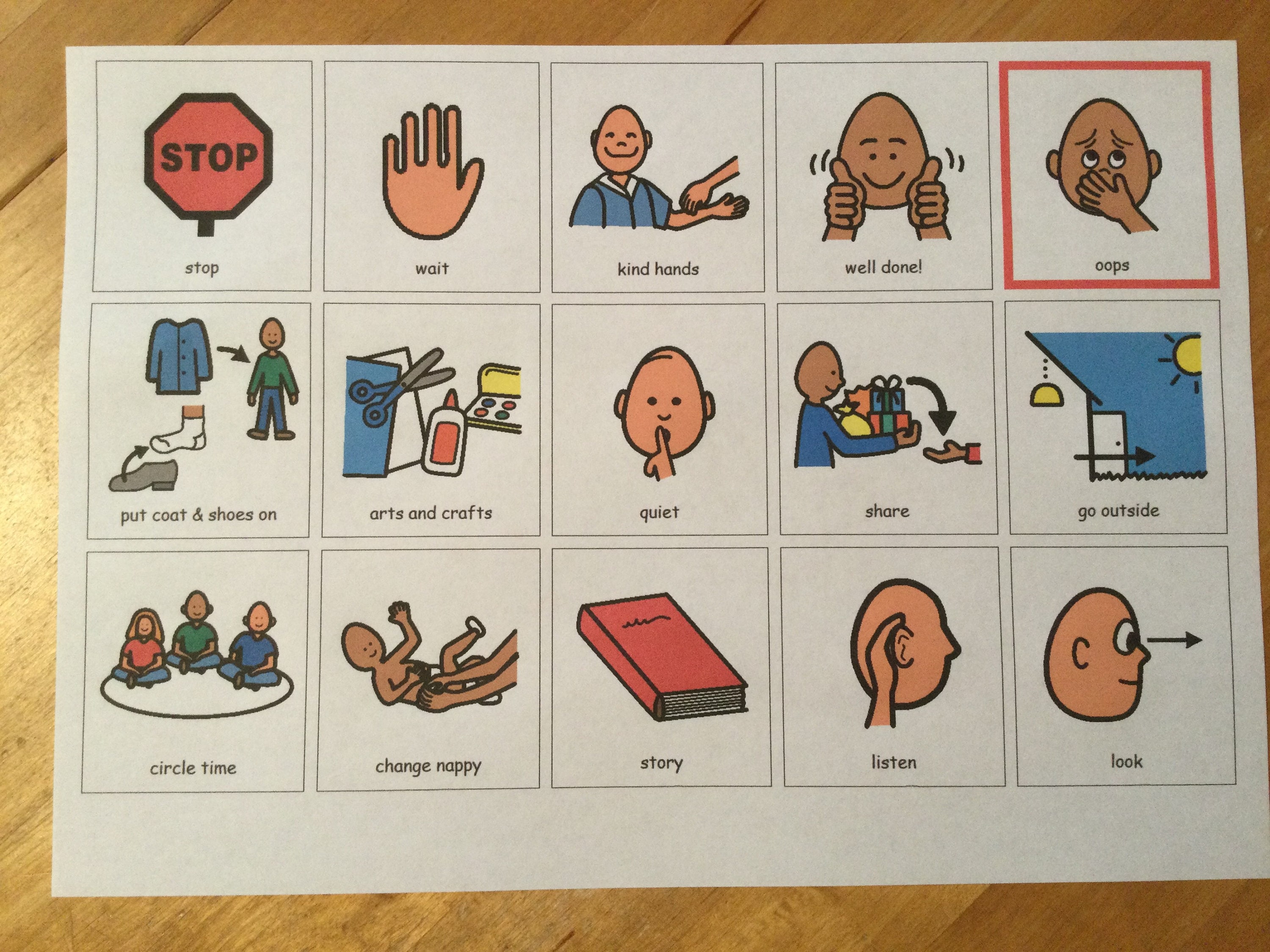 Quiet Hands Boardmaker