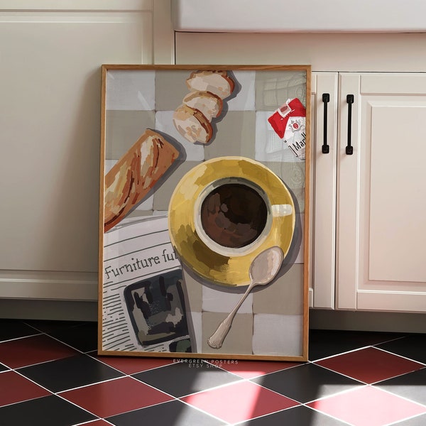 Breakfast Wall Decor - Etsy