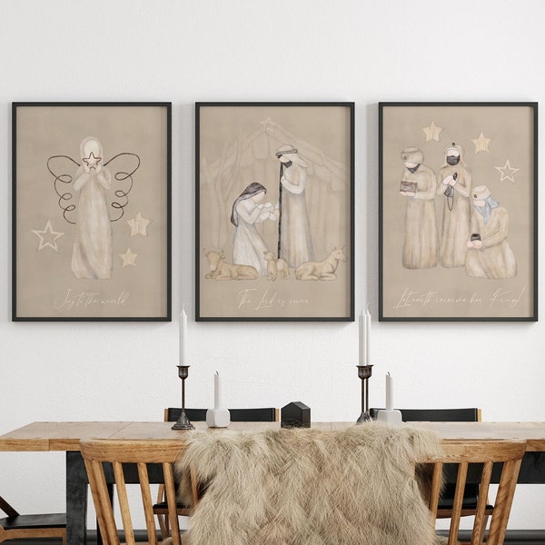 Nativity Print - Etsy