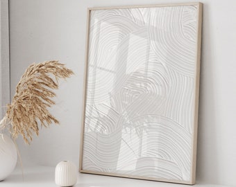 Neutral Textured Wall Art - Etsy