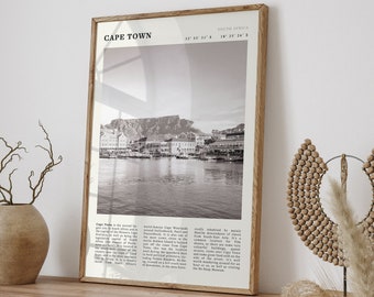 Cape Town Digital Print - Etsy
