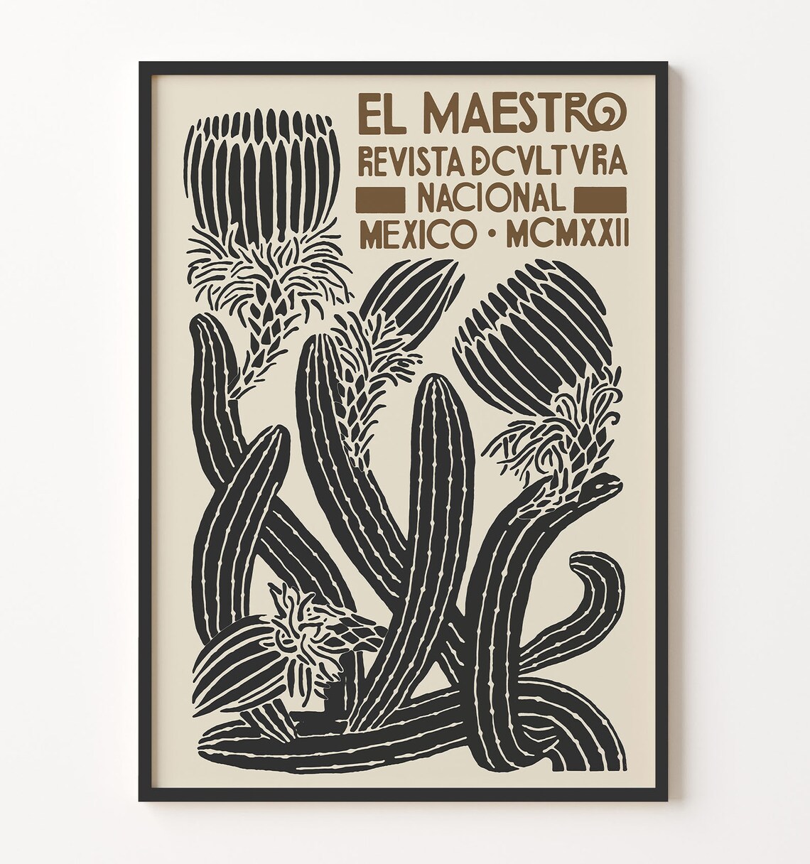 Iconic El Maestro Mexico Print Mexican Exhibition Printable - Etsy