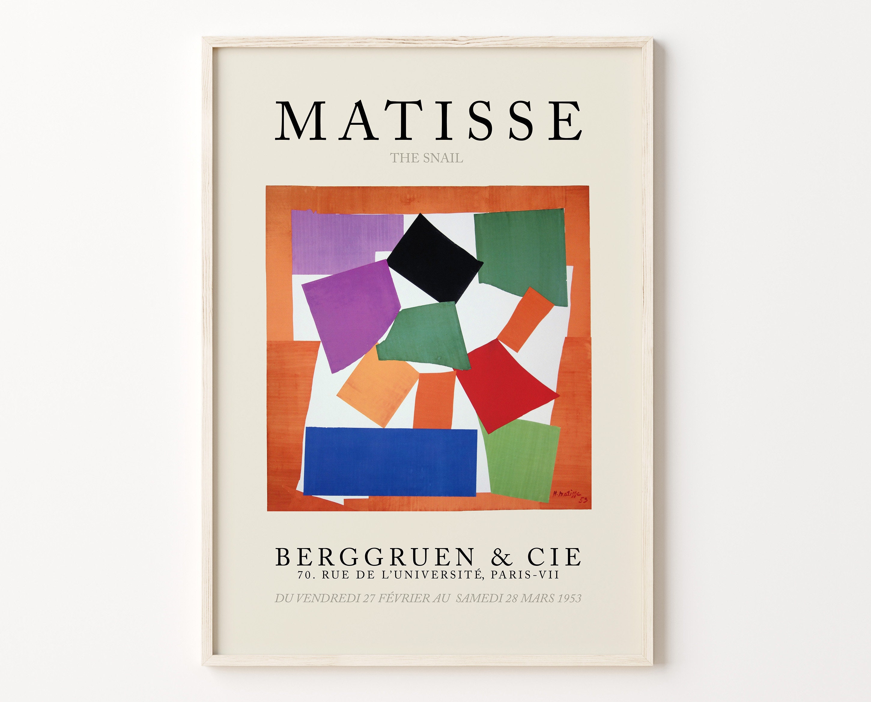 Henri Matisse The Snail