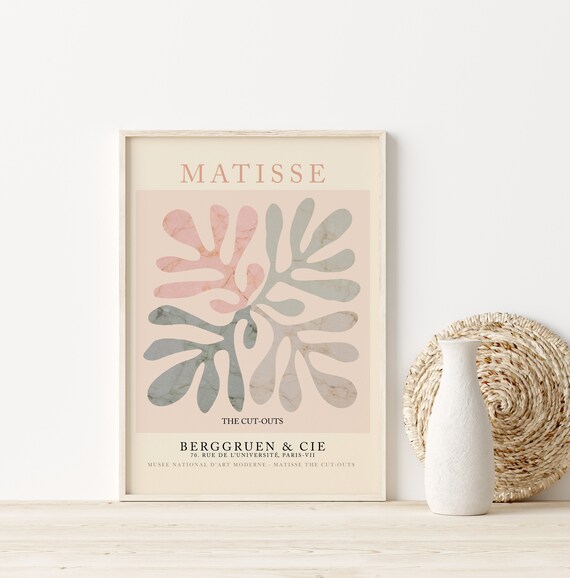 Prints Digital Prints Matisse Pastel Light colors Matisse Digital Print ...