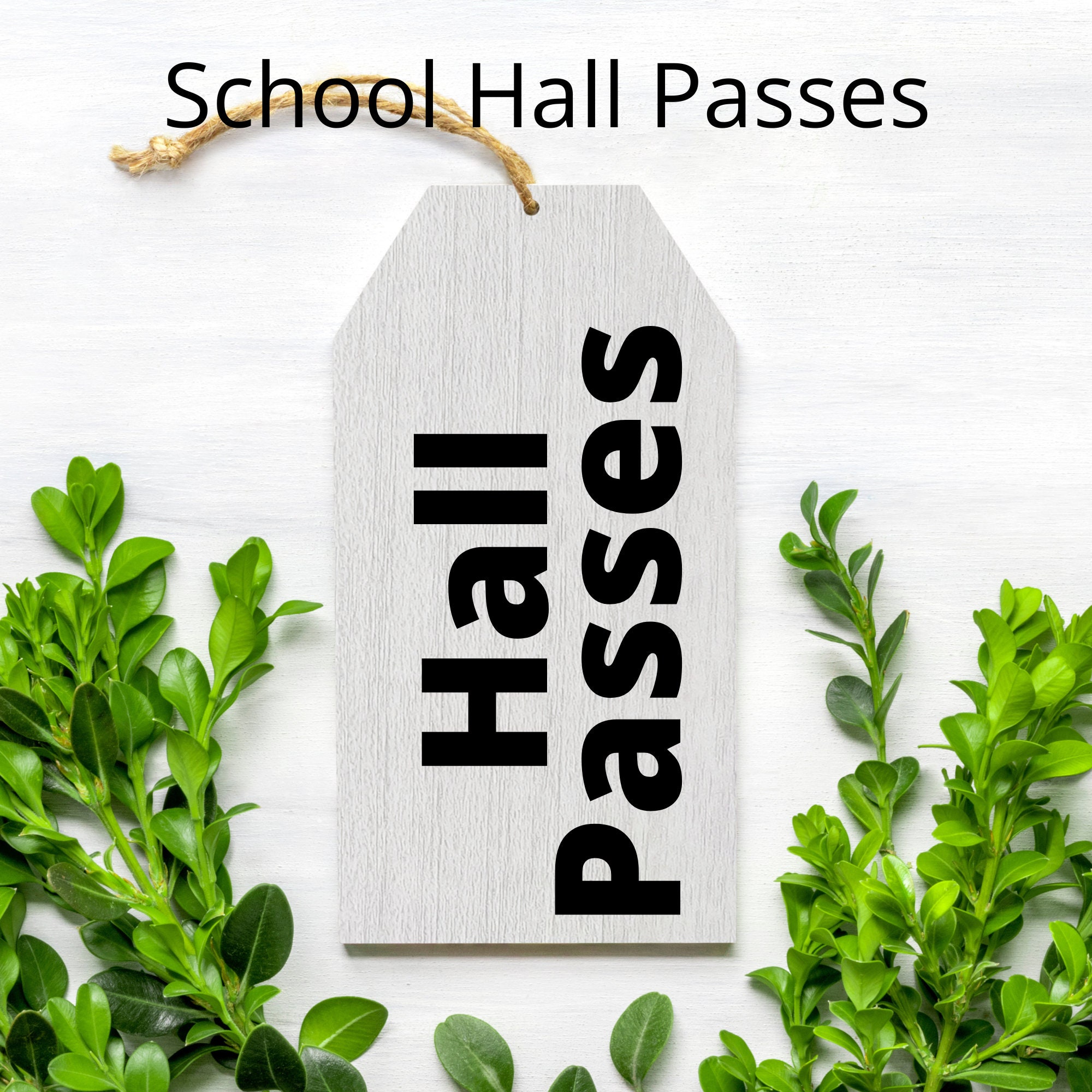 School Hall Passes, Bathroom, Office, Nurse, Library, Back to School ...