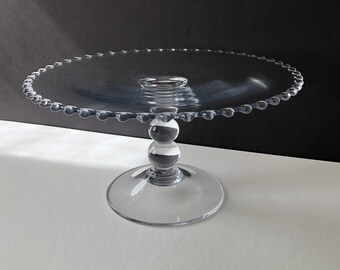 Glass Pastry Stand - Etsy