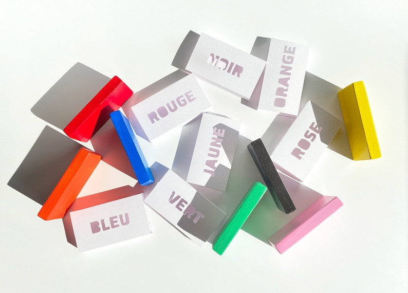 Stroop, Fun and Playful Game, Playing With Words and Colors - Etsy