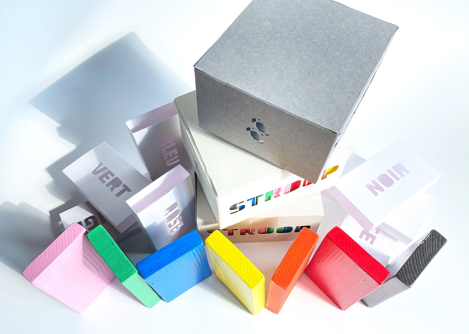 Stroop, Fun and Playful Game, Playing With Words and Colors - Etsy
